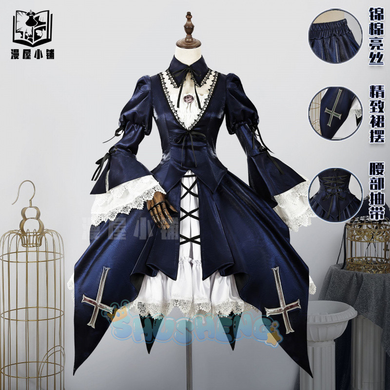 2025 New Mooyiyi cos Mercury Lamp Cosplay costume Halloween Christmas Role Playing Party Comic ...