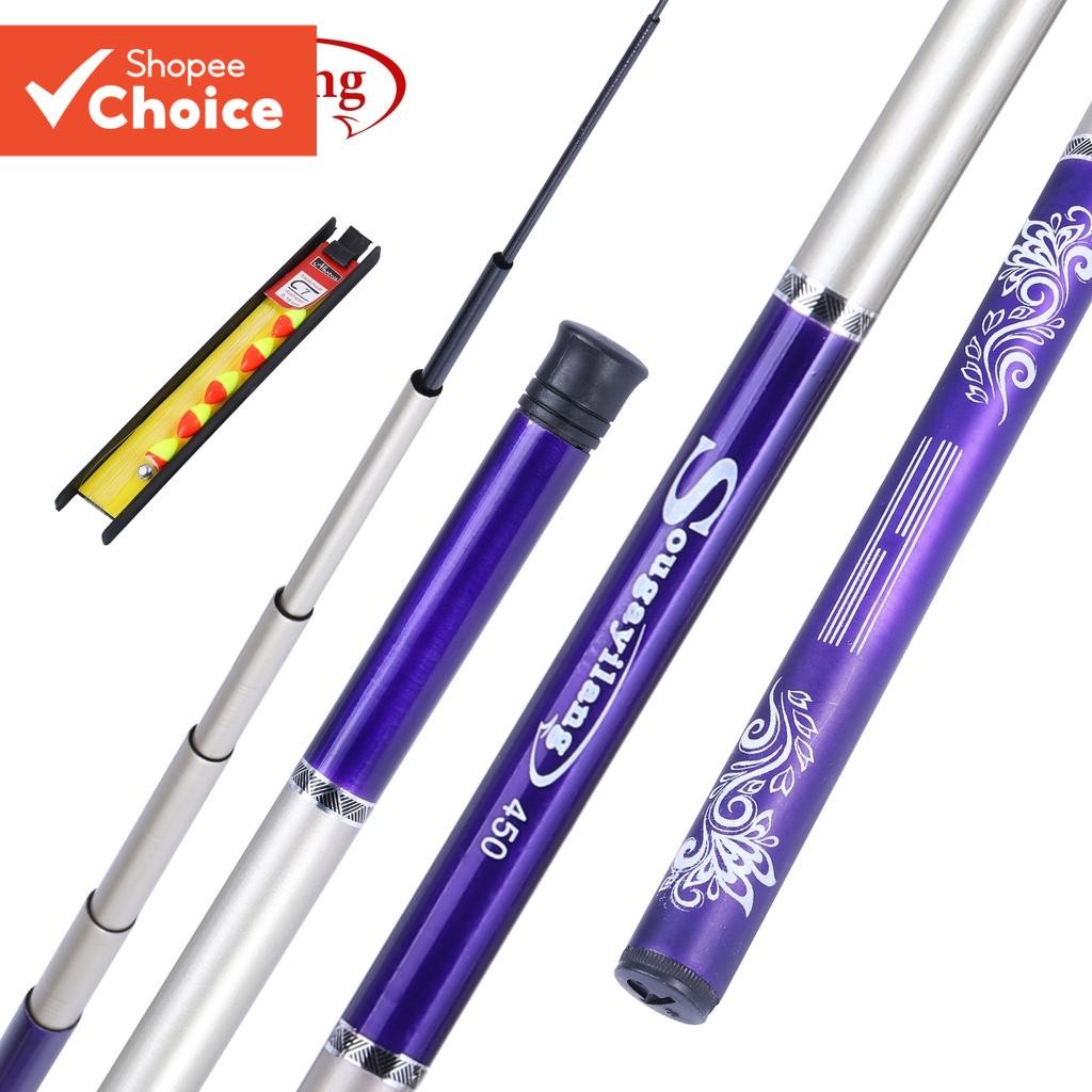 Sougayilang 2.7m 5.4m Fishing Rod Telescopic Portable Fishing Rod For ...