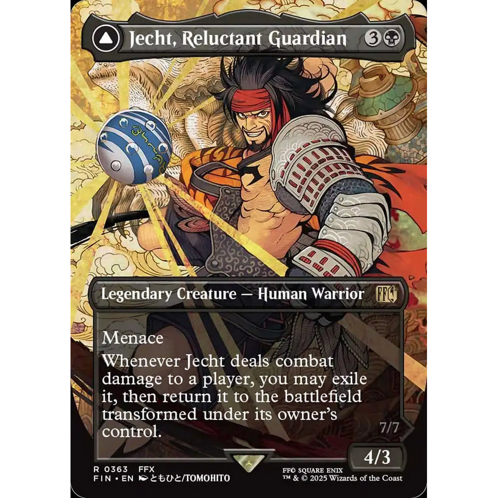 Jecht, Reluctant Guardian // Braska's Final Aeon (Borderless) [FINAL ...