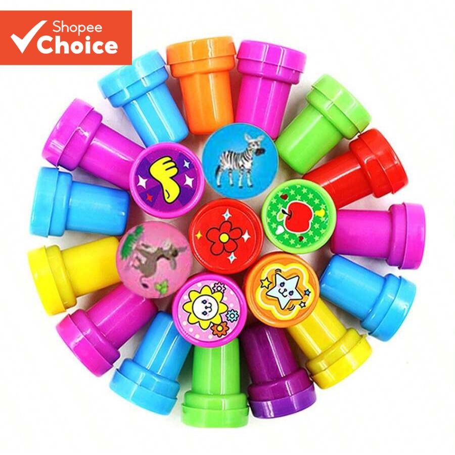 10pcs Graffiti Seal Random Color and Random Shape Children Painting ...