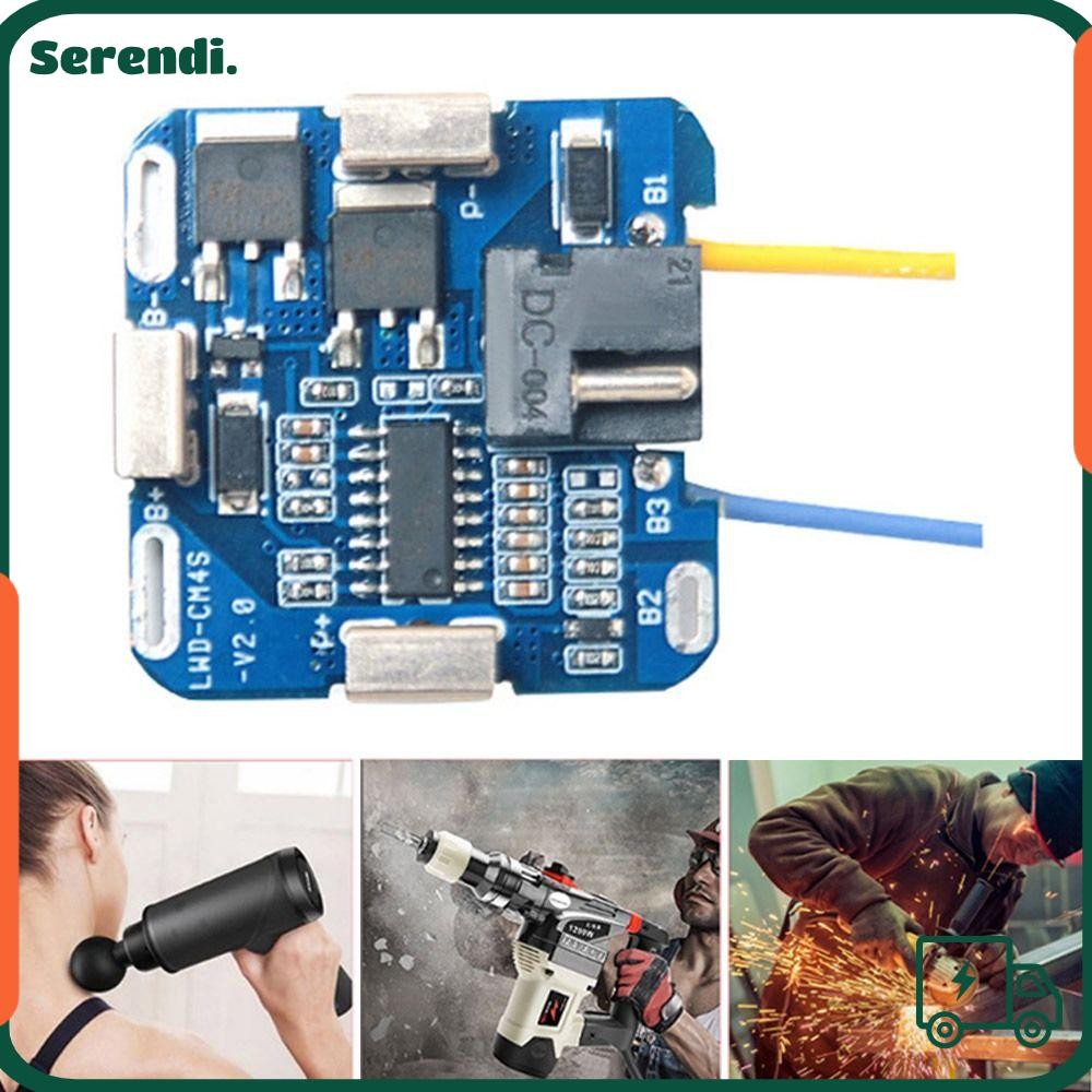 SERENDI Charging Drill Protection Board, 4S PCB Battery Charging ...