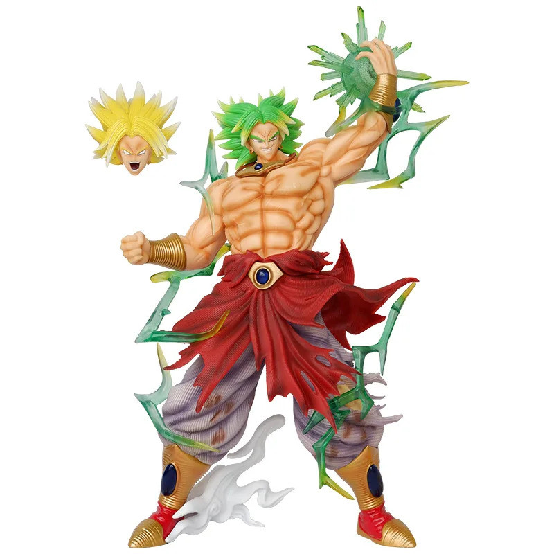 41cm Anime Dragon Ball Z Super Saiyan Broli PVC Action Figure Broly ...
