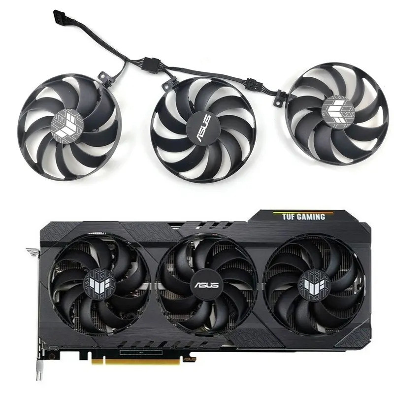 NEW 1LOT 88MM 7PIN CF9010U12D RTX 3070 3080 GPU Fan，For ASUS TUF RTX ...