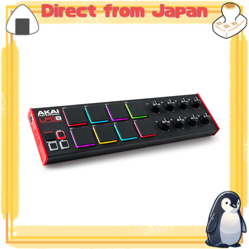 Akai Professional / USB MIDI Pad Controller, MPC Drum Pads x 8 with ...