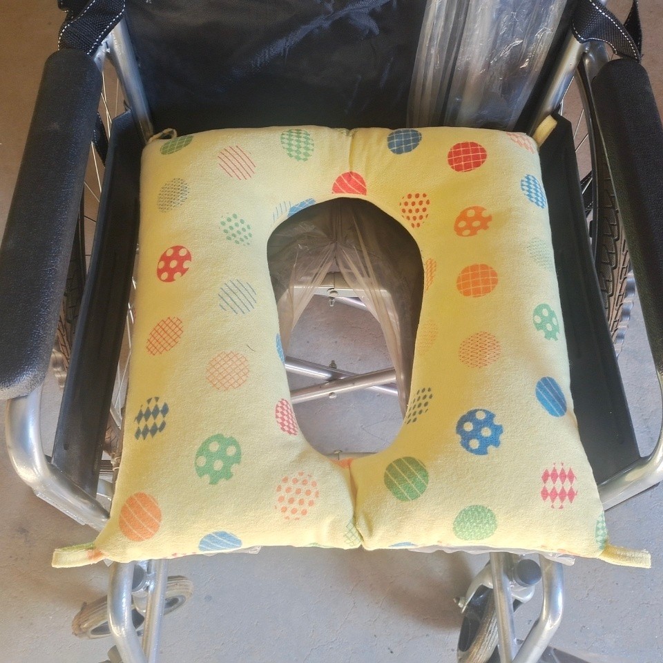 Anti-Bedsore Cushion Wheelchair Commode Chair Cushion Breathable Home ...