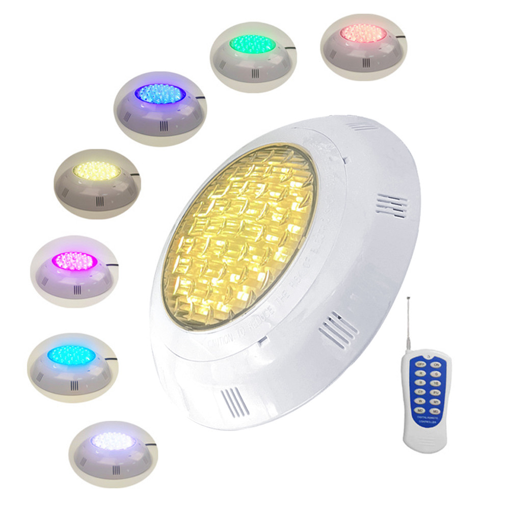 LED Underwater Swimming Pool Lights with Remote Control IP68 Waterproof ...