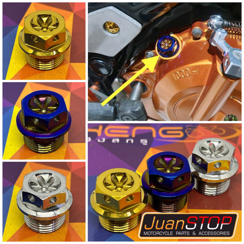 Heng Engine Oil Bolt for Raider 150 Carb/Fi | Skydrive | Xmax | Smash ...