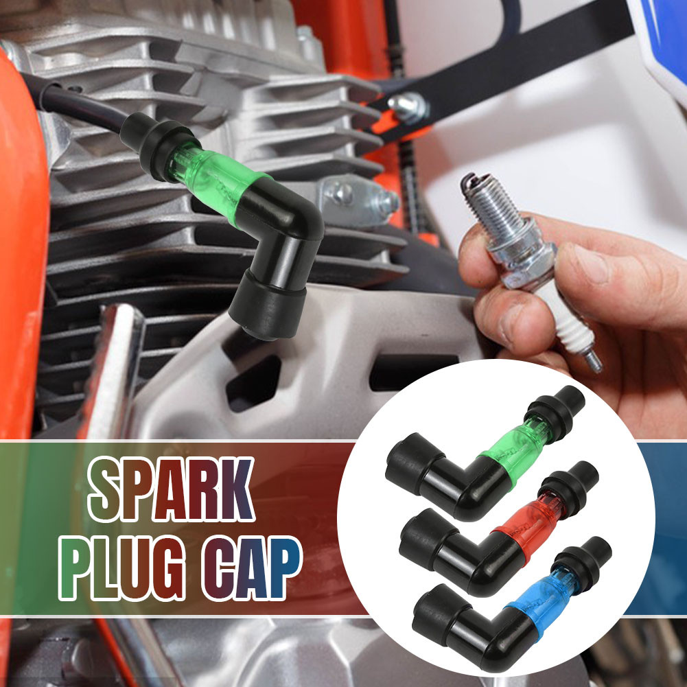 Ignition Efficiency Motorcycle Spark Plug Cap | Universal Replacement ...