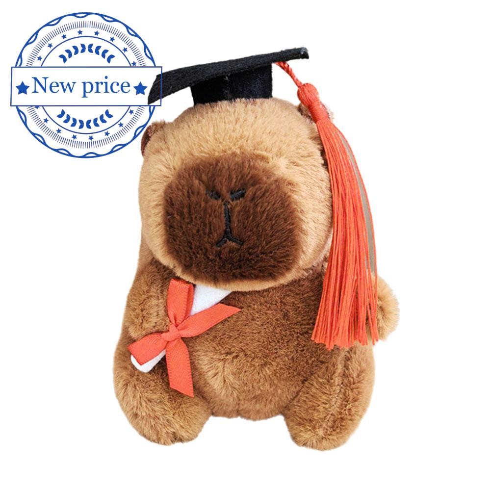 Four Types Convocation Capybaras Plush 14cm Graduation Decoration Gift ...