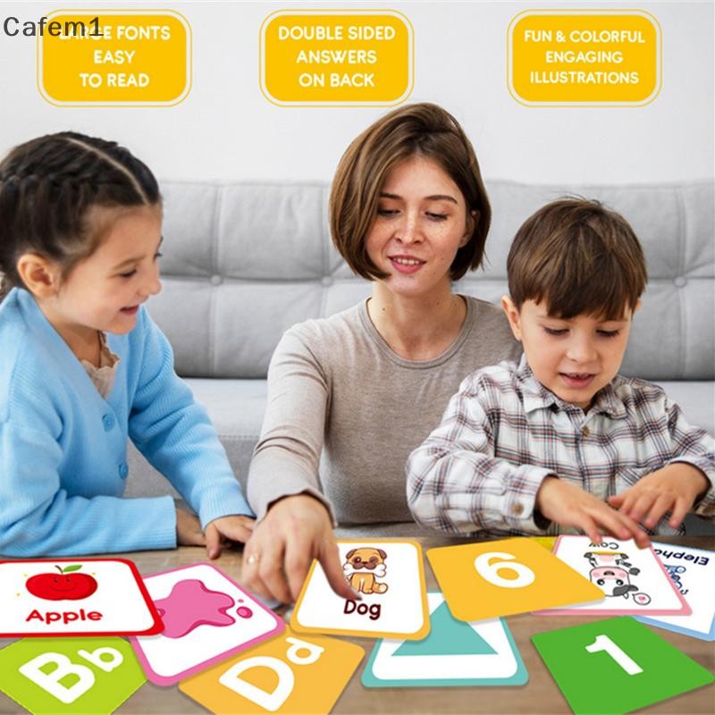 Cfph Toddler Learning Flash Cards Alphabet Letters Words Flashcards ...