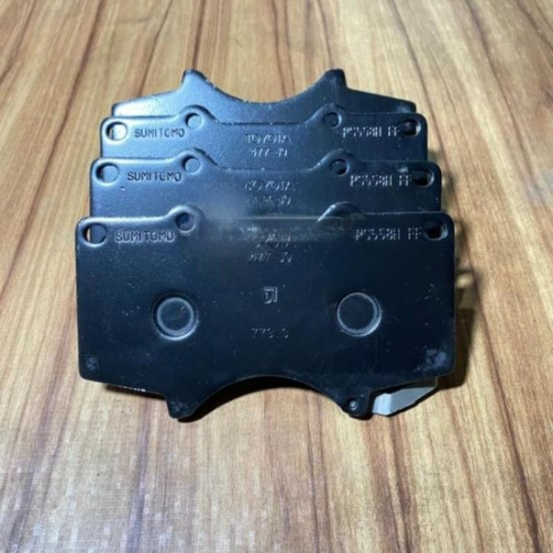 TOYOTA Hilux 2015-2021 Front Rear Brake Pads 04465-0K360 Durable Long ...