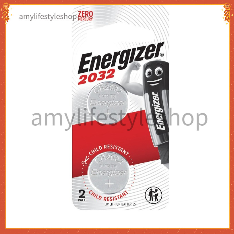amy Energizer 3V Lithium CR1616, CR1632, CR1620, CR2016, CR2025, CR2032, CR1220 Button Battery ...