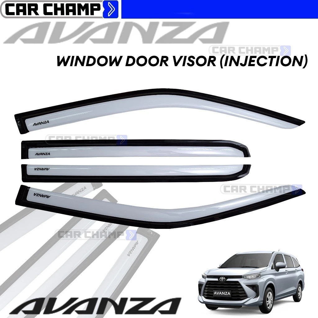 Toyota Avanza 2022 to 2025 OEM / INJECTION TYPE Window Door Visor ...