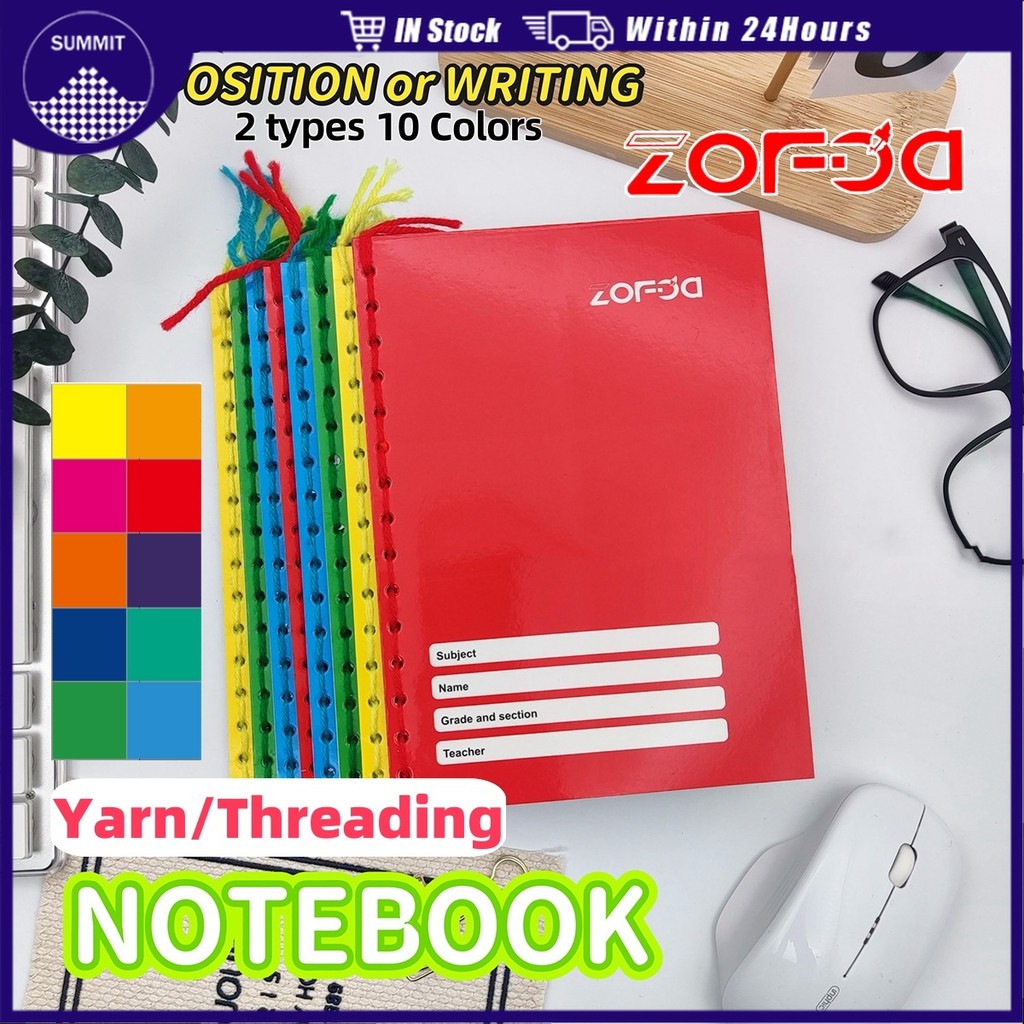 ZOFDA A5 Writing Notebook YARN Grade 1 2 3 Waterproof 80 Sheets ...