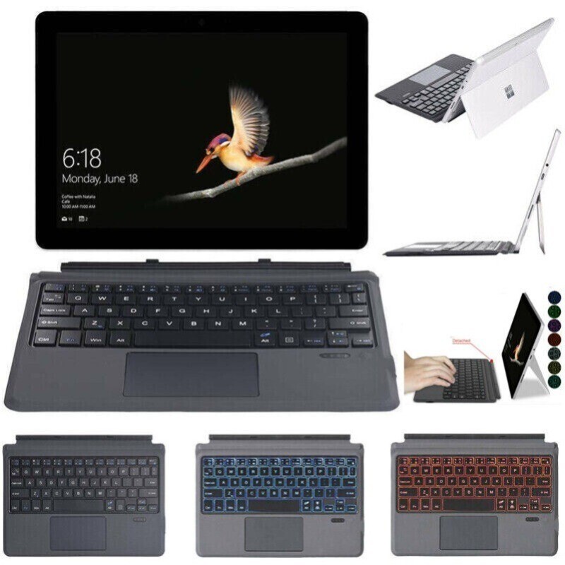 For Microsoft Surface GO Pro 11 10 9 8 7 6 5 4 3 2 1 Wireless Bluetooth ...