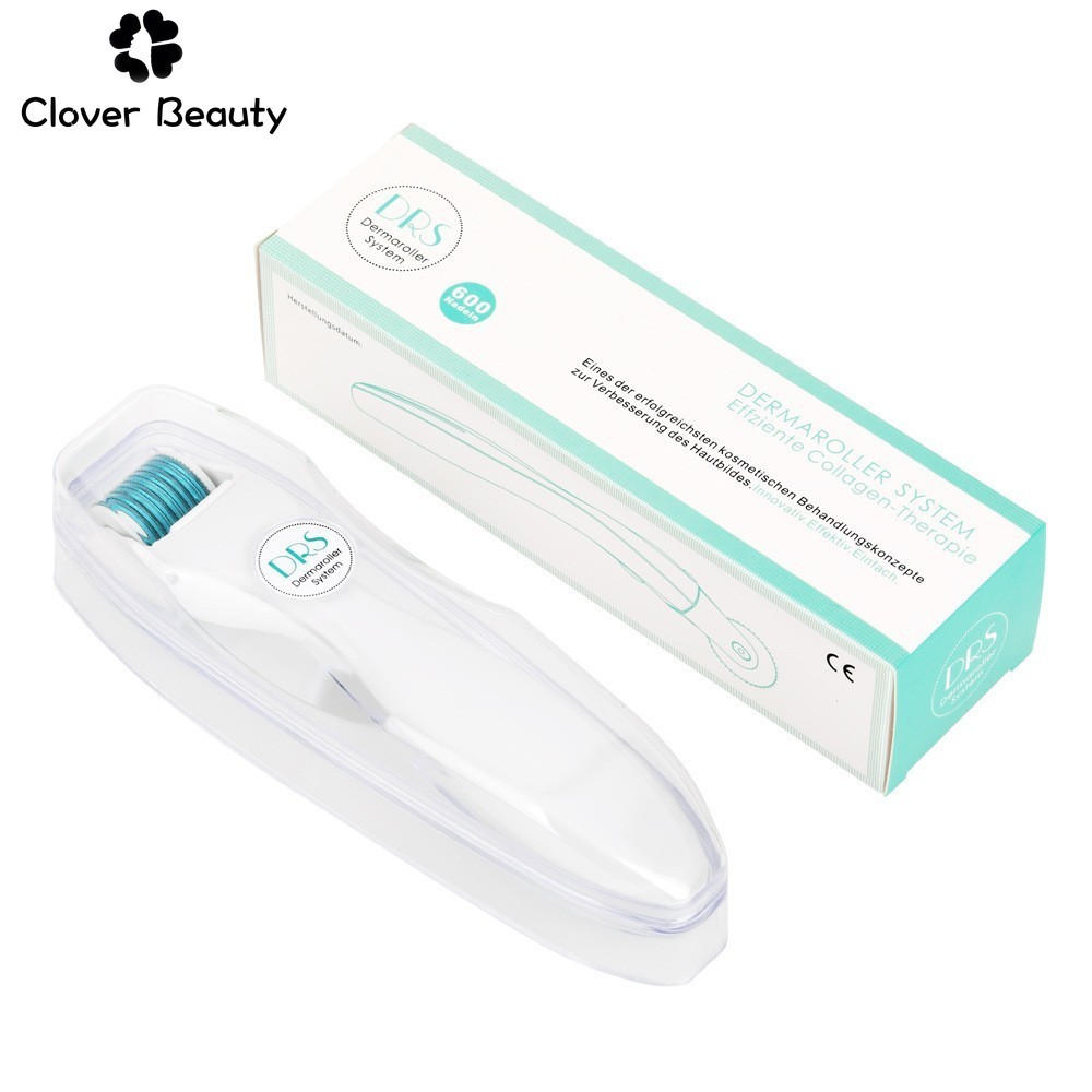 DRS600 derma roller Replaceable Roller Head White Handle Blue Roller 0 ...