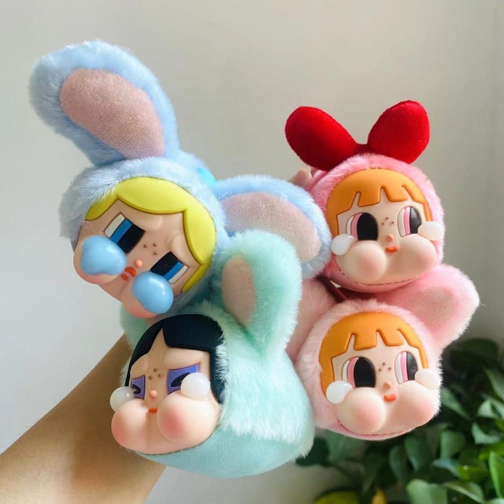 Powerpuff Girls Vinyl Doll Doll Labu Pendant Plush Keychain Crying Doll ...