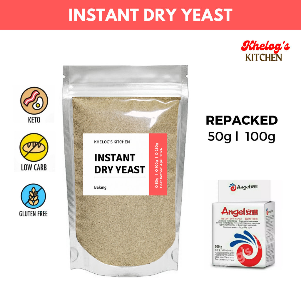 HAVI SHOP Chef's Choice Instant Dry Yeast Repack 25g 50g 100g | Shopee ...