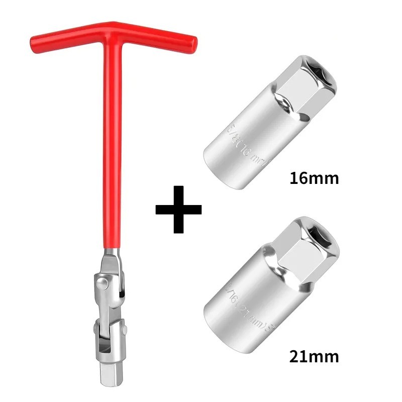 MATA CLEARING WAREHOUSE Spark Plug Key 2 Flexible Eyes 8 inch 16mm and ...