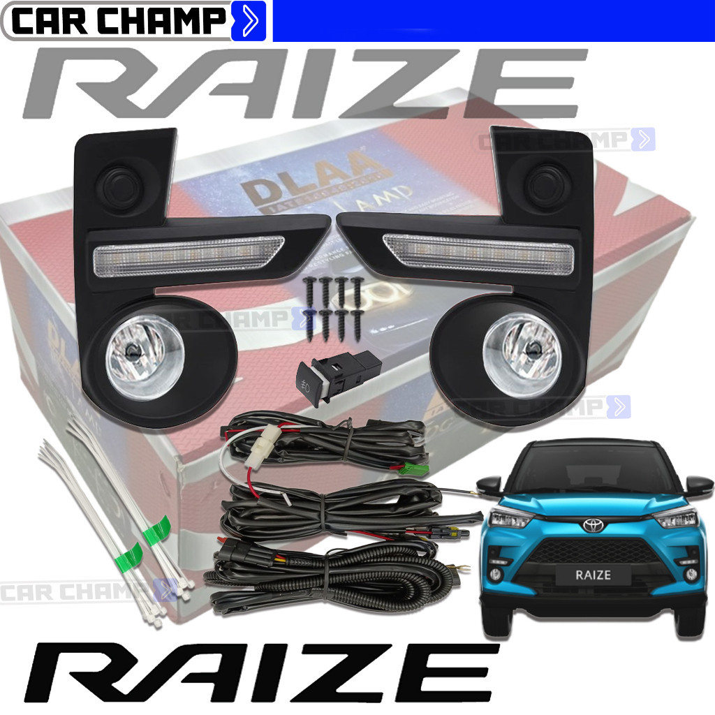 Toyota Raize 2020 to 2025 Genuine DLAA Fog Light/Foglight/Foglamp Assembly w/DRL (Raize ...