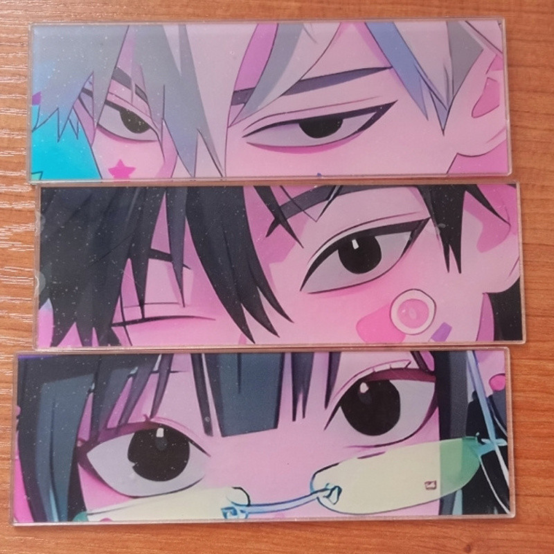 3Pcs/Lot Link Click Shi Guang Dai Li Ren Acrylic Cards Cheng Xiaoshi Lu ...