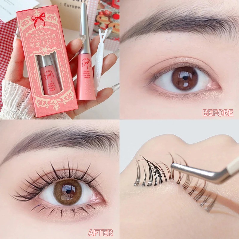 Xixi Waterproof Quick Drying Eyelash Glue Adhesive Glue xixi eyelash ...