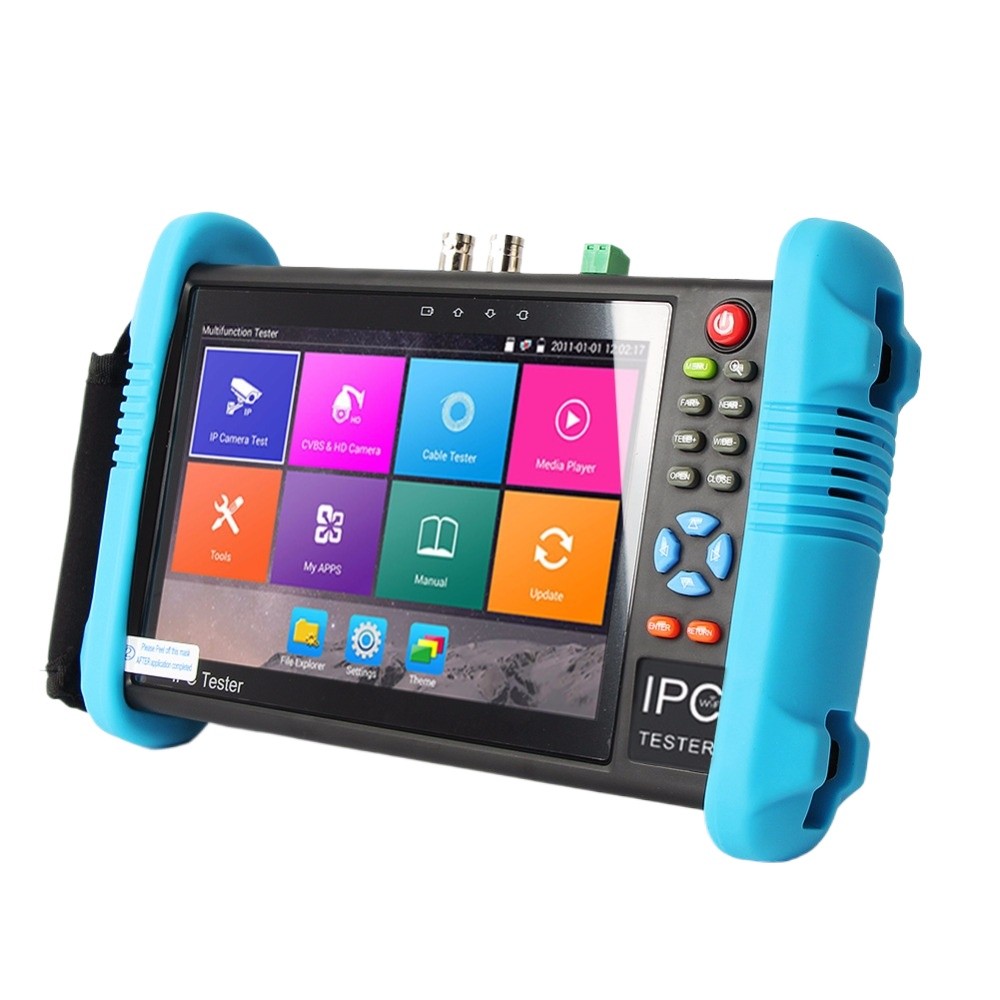 7 Inch Handheld IPC AHD TVI CVI CCTV Tester IPC9800 Plus With H.265/H ...