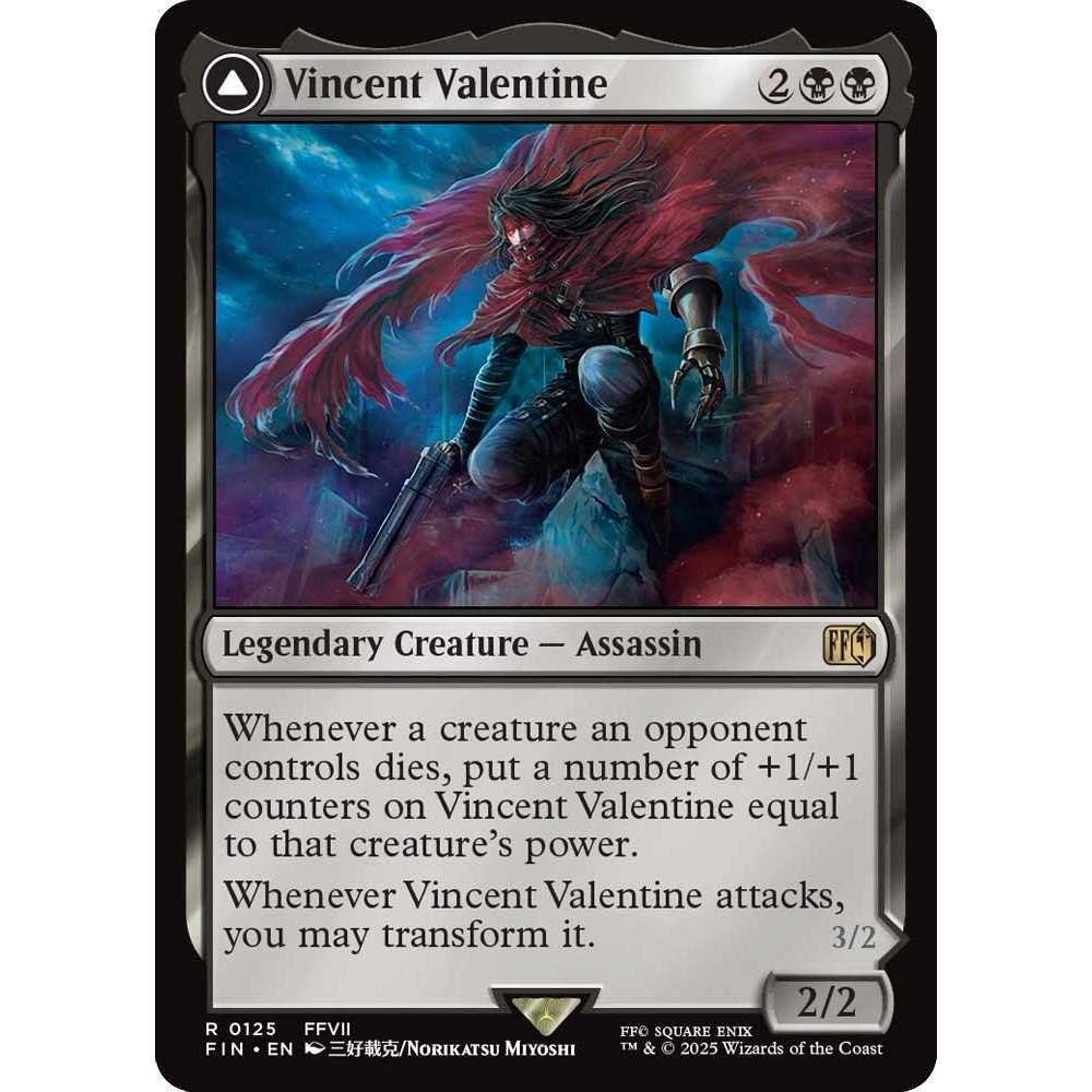 Vincent Valentine [FINAL FANTASY] | Shopee Philippines