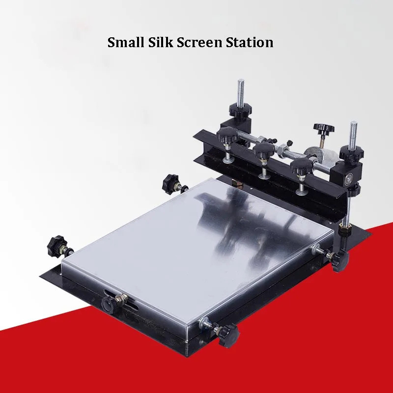 Manual Small Screen Printing Machine SMT Manual Stamping Station Solder Paste Screen Printing ...