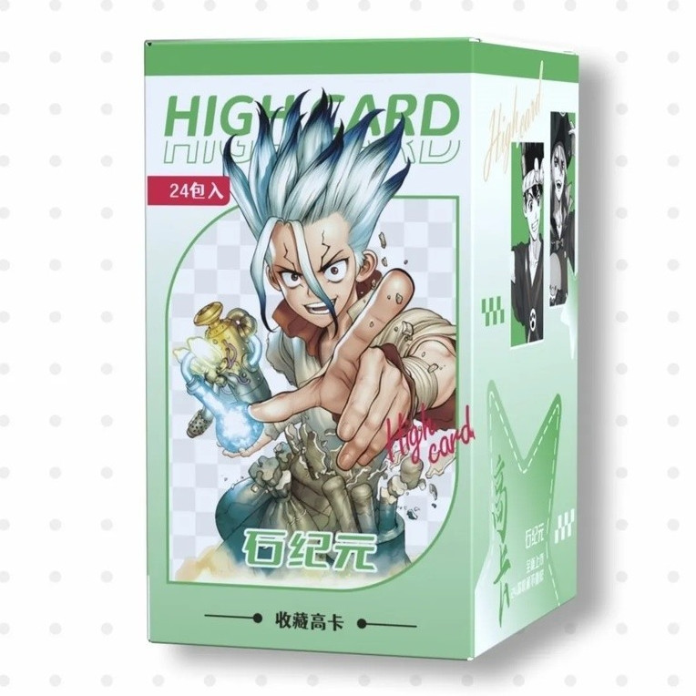 Dr. STONE Blind Box Cards 24 Packs per Box, Double-Sided Collectible ...