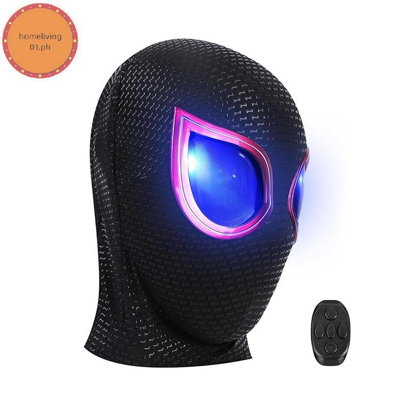homeliving01 Spiderman Headgear Mask With Moving Eyes Cosplay Moving ...