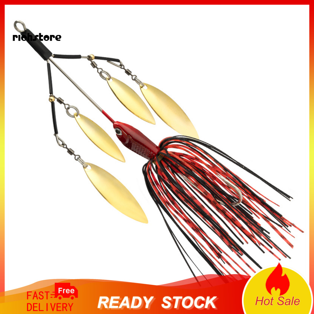 Fishing Supplies Sequin Fishing Spinner 5pcs Metal Spinners Spoon Bait ...
