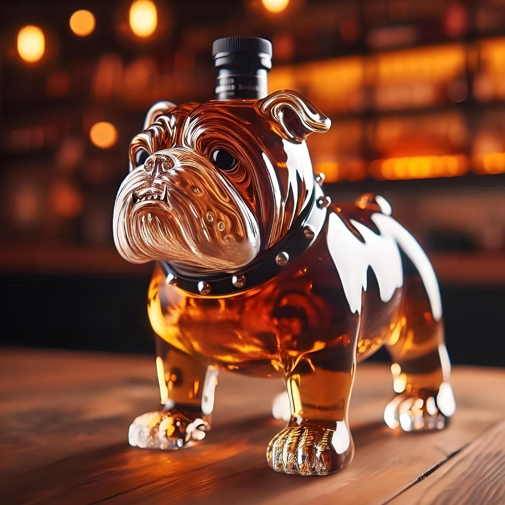 Glass Decanter Animal-Shaped Whiskey Bottles Funny Glass Collectible ...