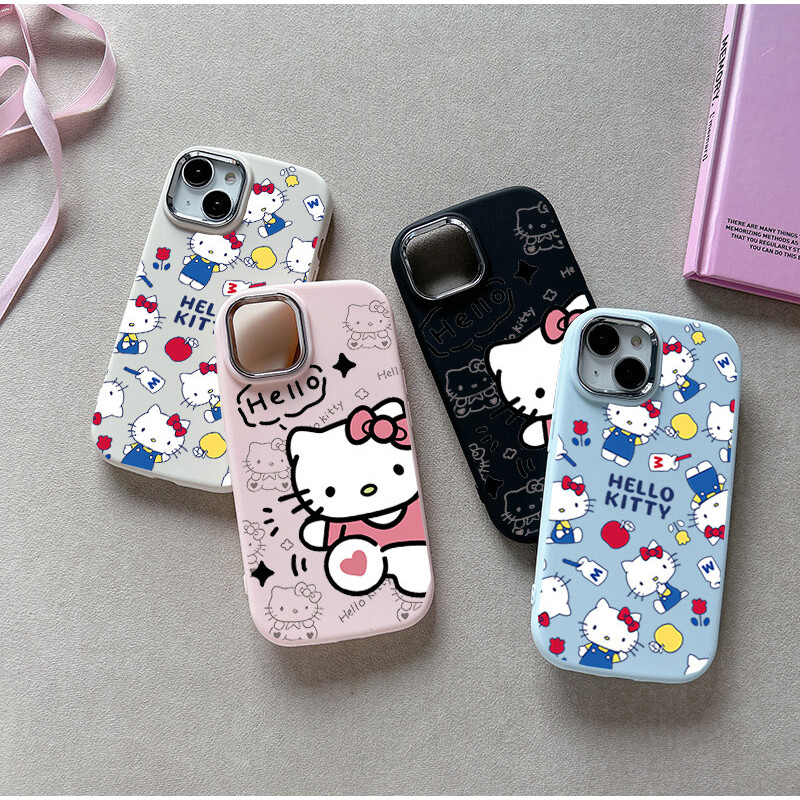 Hello Kitty Cat Casing For Samsung Galalxy A23 A32 A52 A05 A05S A36 A26 ...
