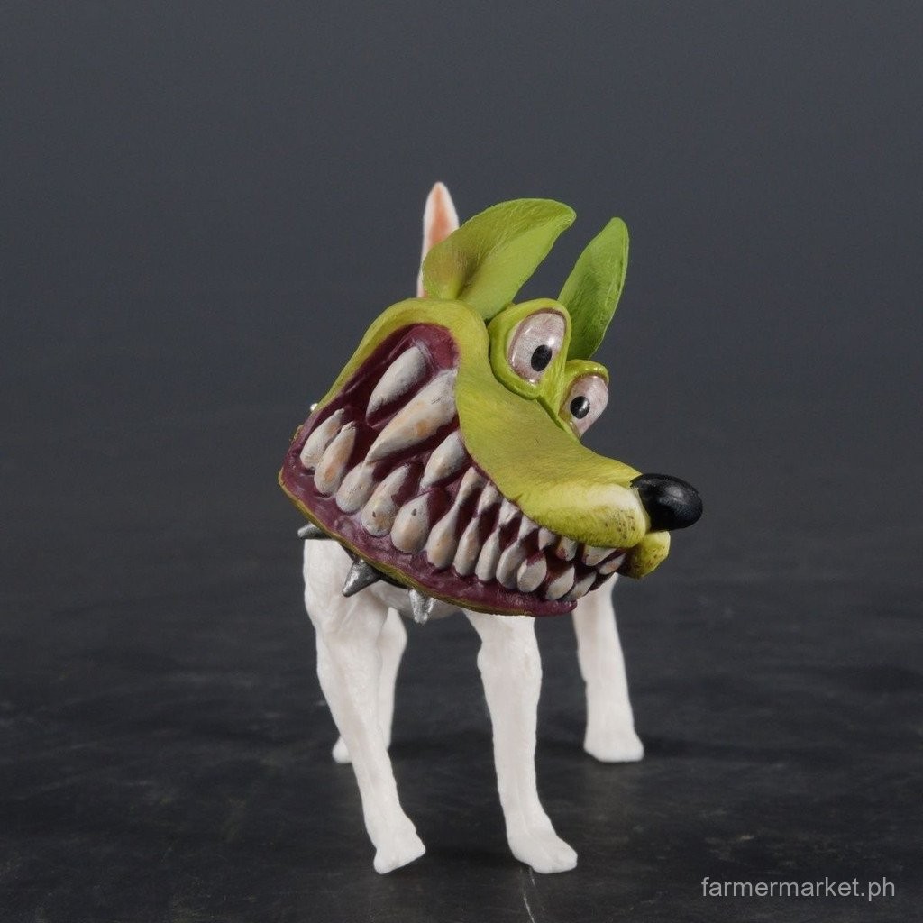 The Mask Dog Wearing a Mask Model Toy Desktop Ornament | Shopee Philippines