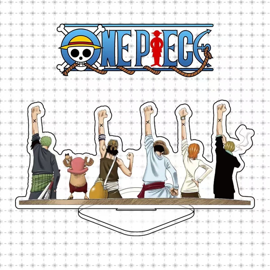One Piece Good Farewell One Piece Merchandise Desktop Stand Desktop ...