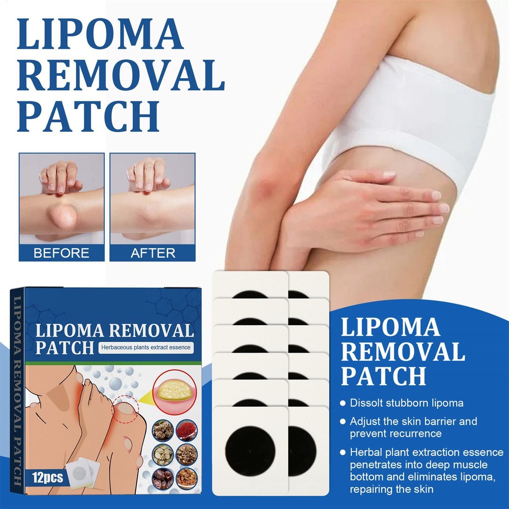 Lymphatic Care Patch 12Pcs Lumpfree Lipoma Removing Patch Natural Pure ...