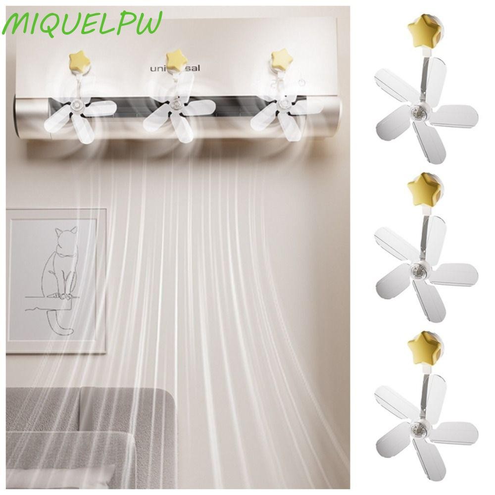 MIQUELPW 3Pcs Air Conditioning Ventilator, Suction Cup Wall Mounted Conditioning Guide Fan ...