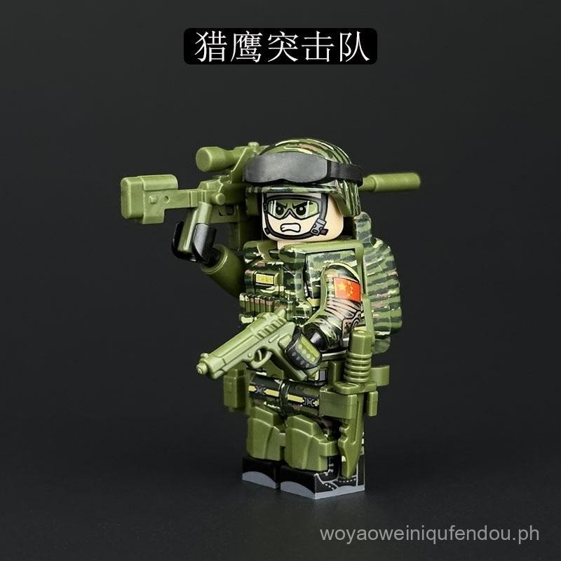 New Building Blocks Military Figures Army Falcon Commando Special ...