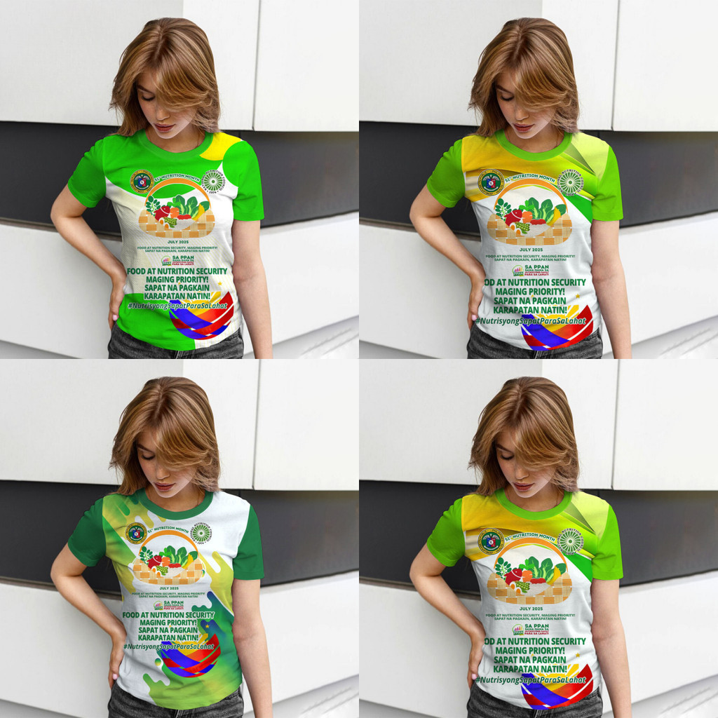 2025 PPAN NUTRITION MONTH Shirt 2025 Green Series (Bhw&Bns) Shirt ...