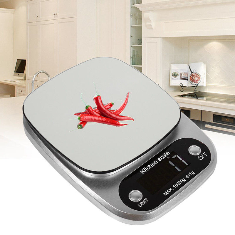 10kg/1g Digital Scale Stainless Steel Keyboard waterproof kilogram ...
