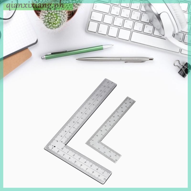 CH* L Shaped Rulers Woodworker Square Framing Rulers Steel Right Slope ...