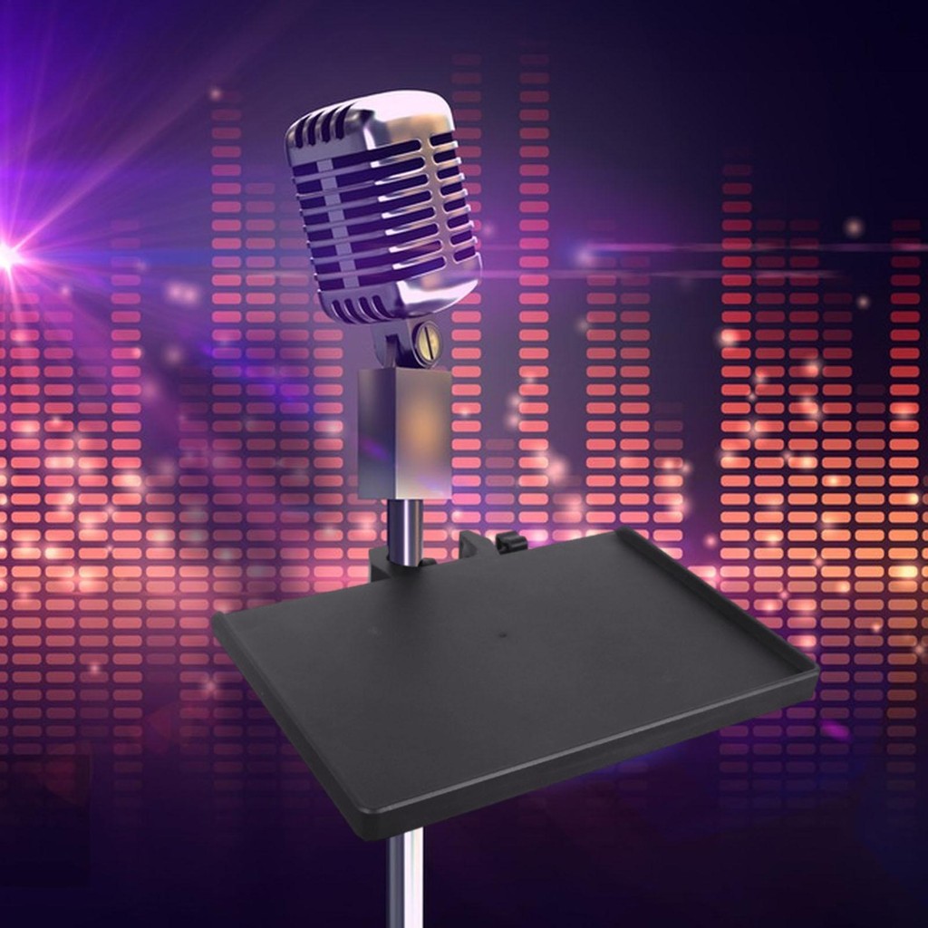 Mic Stand Tray Music Stand Clips Adjustable Music Stand Tray For Music ...