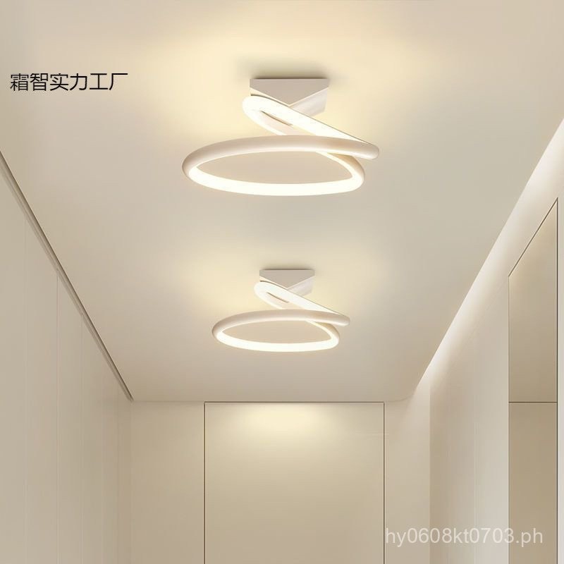 Minimalist Creative Ceiling Light Modern Simple Entrance Hallway Nordic ...