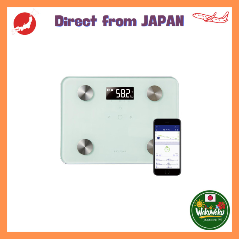 ELECOM Body Composition Scale Weight Scale [Weight / Visceral Fat Level / Body Fat Percentage ...