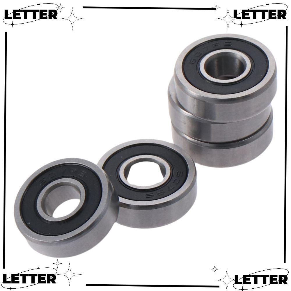 LET 10pcs Deep Groove Ball Bearing, 7mm x 19mm x 6mm Single-row Double ...