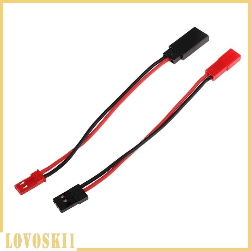 [Lovoski1] RC JST to JR Plug Female/Male Battery Charge Connector Lead ...