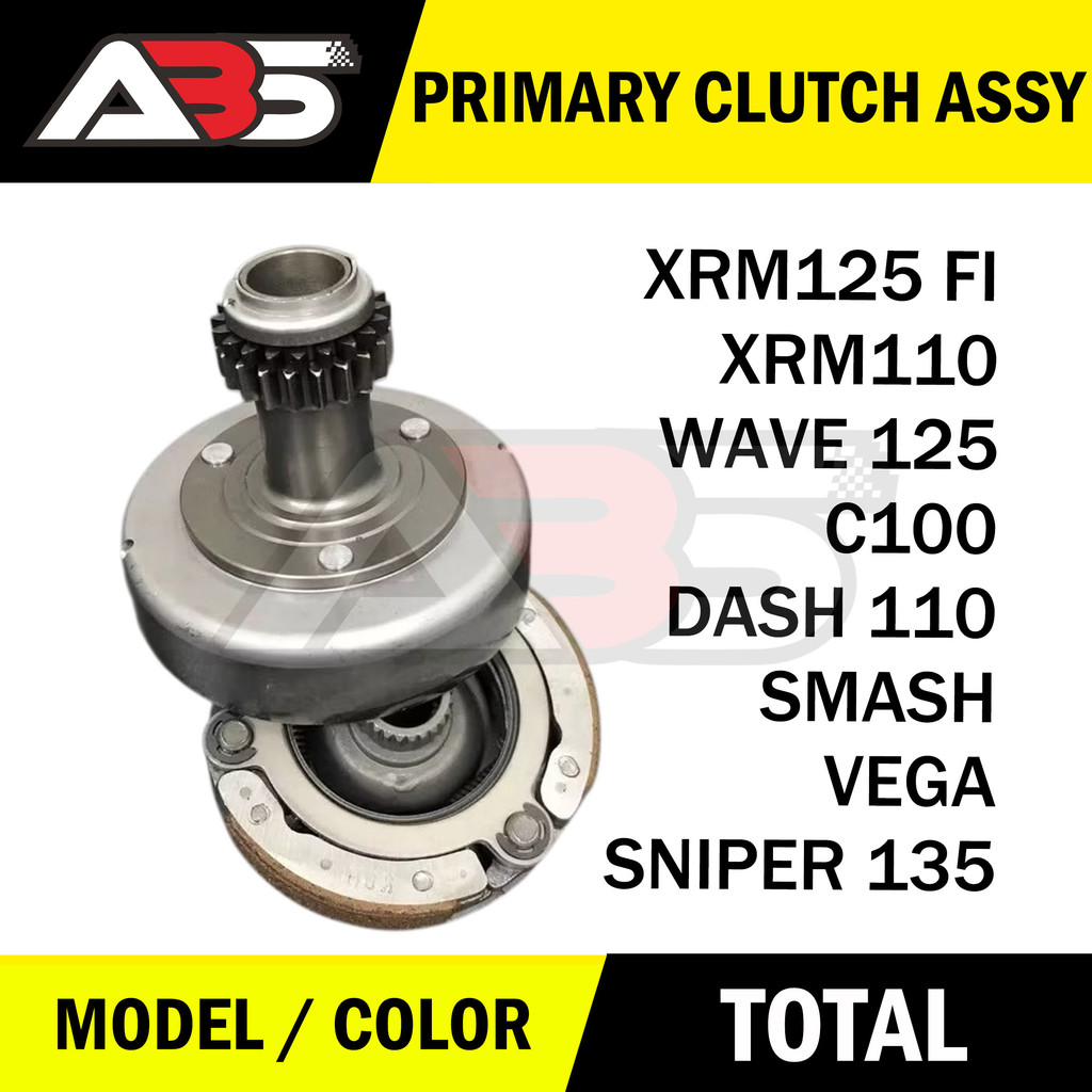PRIMARY CLUTCH ASSY SET FOR DASH/SMASH/XRM/WAVE/C100/DREAM/VEGA ...