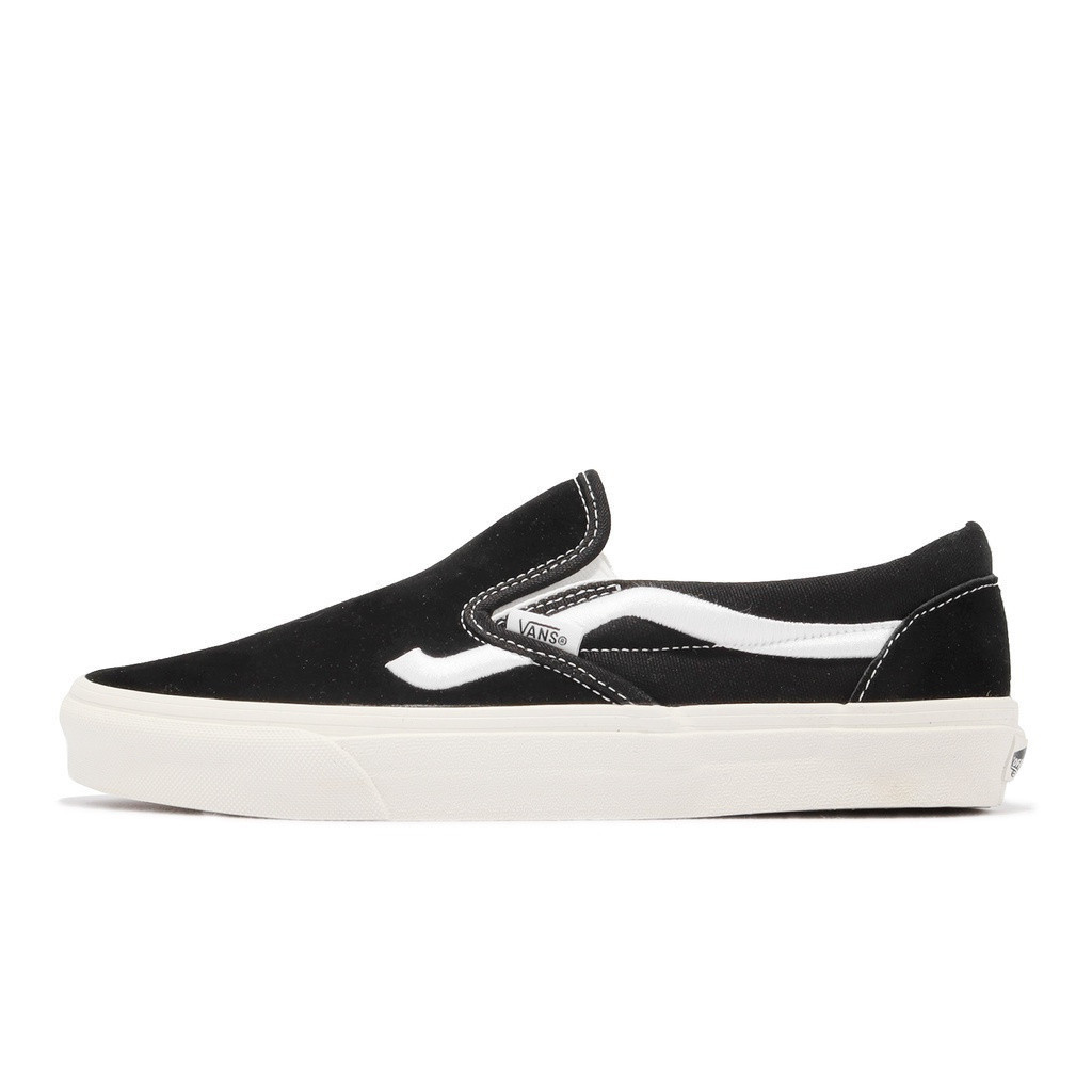 Vans Classic Slip-On Black White Lazy Shoes Casual Men's Women's [ACS ...