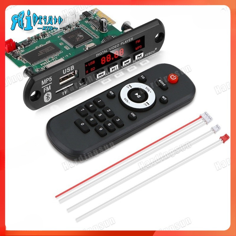 2-in-1 Bluetooth Handsfree MP3 MP5 Car Audio Player Decoder Board with ...